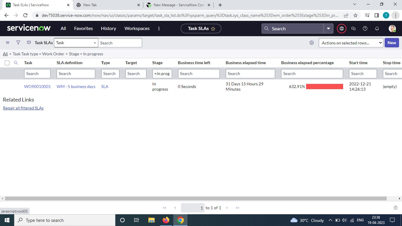 Solved: Dashboards - ServiceNow Community